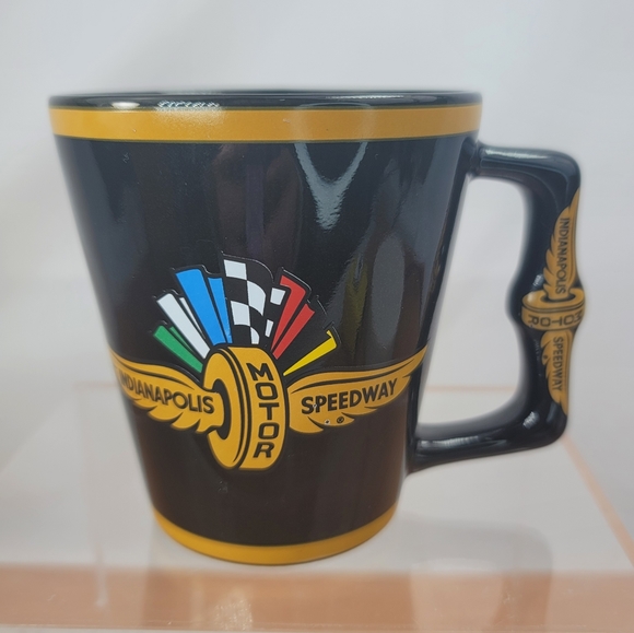 None | Dining | Indianapolis Motor Speedway Flying Tire Emblem Mug ...